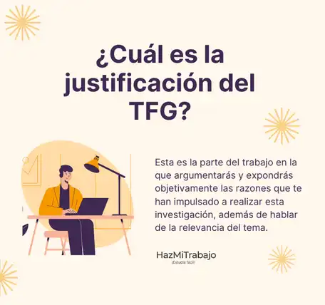 Justificación TFG: cómo hacerlo, ejemplos de un proyecto 📙